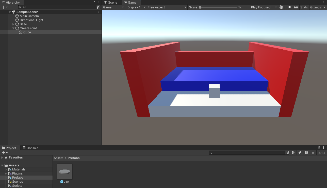 【Unity3D】コインプッシャーゲームの作り方③~プレイヤーが操作できるようにする | C-BA Unity-memo