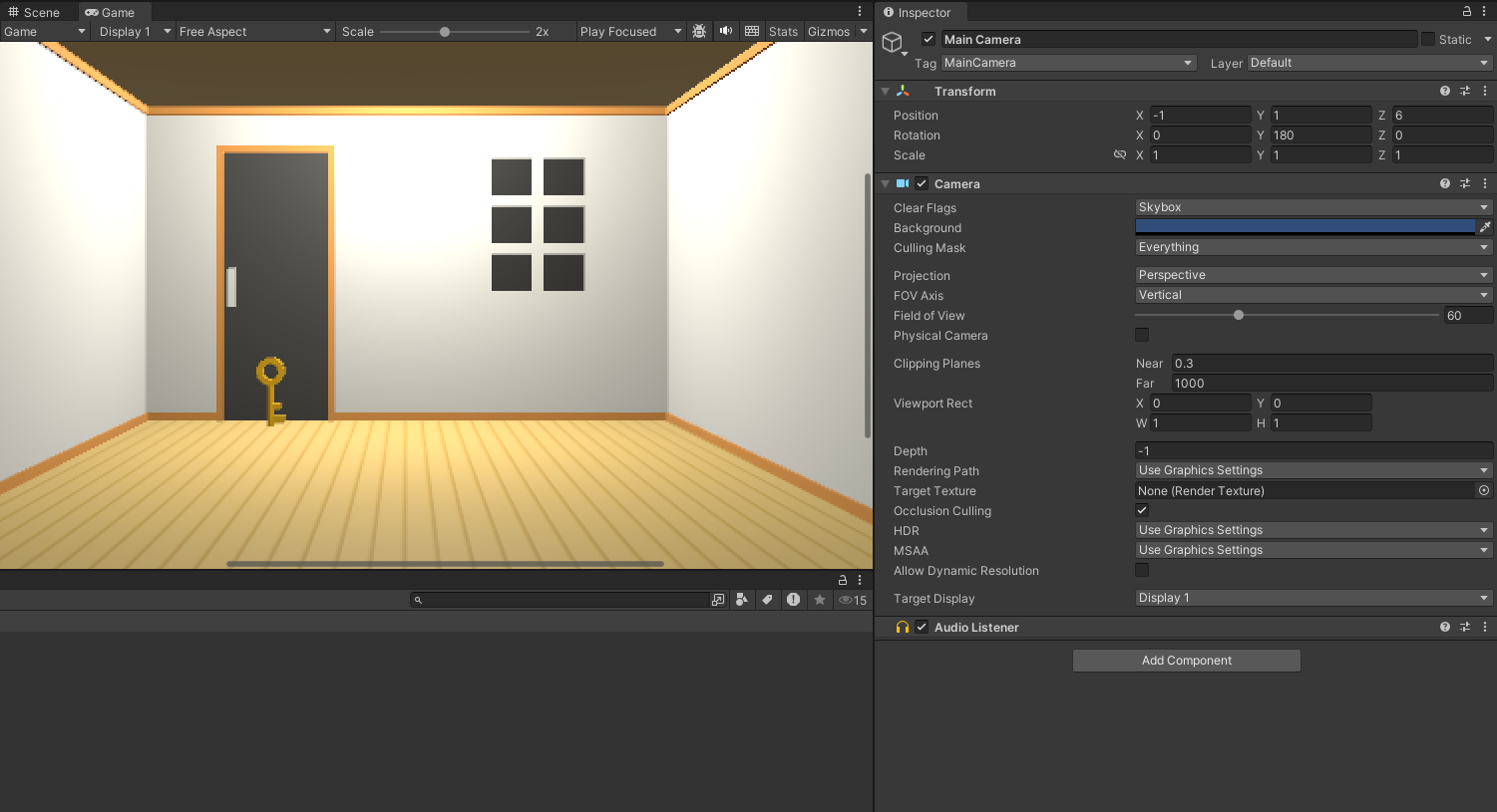 Unity3D脱出ゲームの作り方②「鍵アイテムの作成と取得」 | C-BA Unity-memo