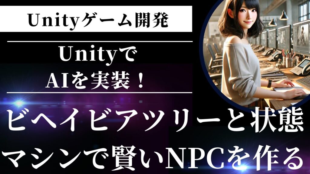 UnityでAIを実装！ビヘイビアツリーと状態マシンで賢いNPCを作る方法 | C-BA Unity-memo